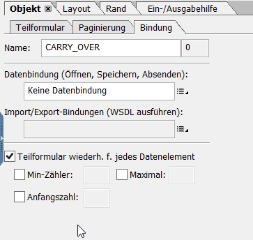 Adobe Forms - Subtotal and carry over per page