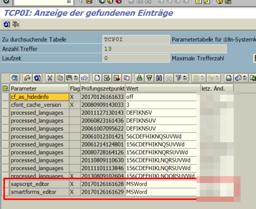Activate or deactivate MS Word as a text editor in SAP